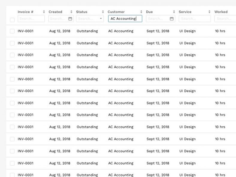 Design The Web Creating A Sortable Table Free Download - Rahim soft