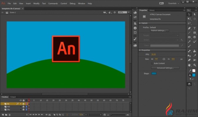 Adobe Animate CC 2018 Portable Free Download - Rahim soft
