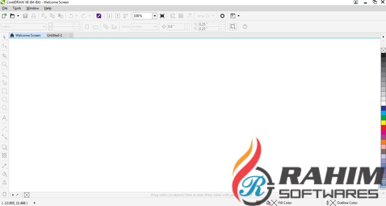 CorelDRAW X8 Portable Free Download - Rahim Soft