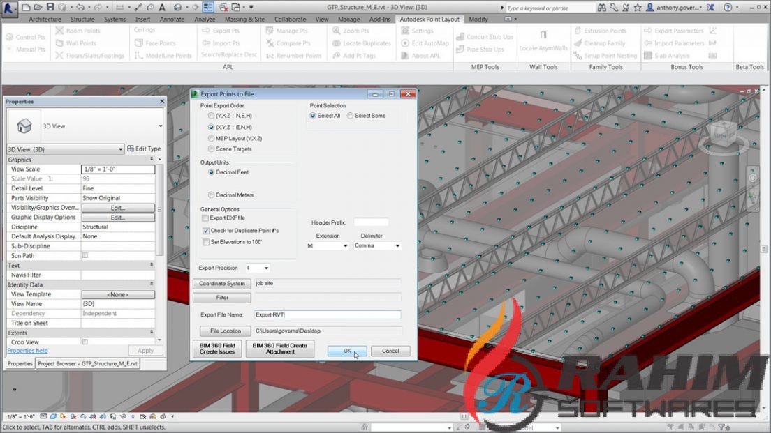 Autodesk Point Layout 2019 Free Download - Rahim Soft