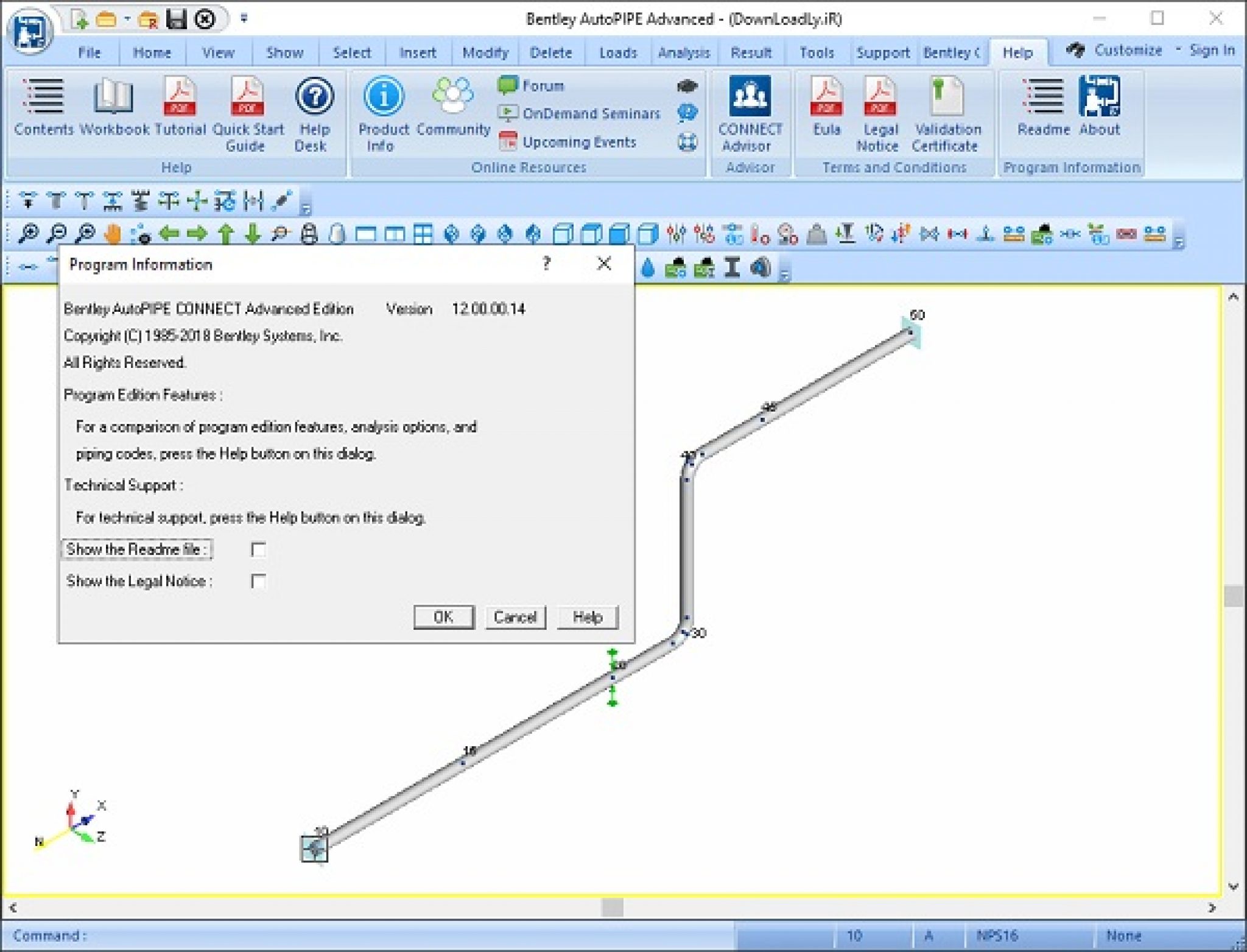 Bentley AutoPIPE CONNECT Edition 12 Update 8 Free Download - Rahim Soft