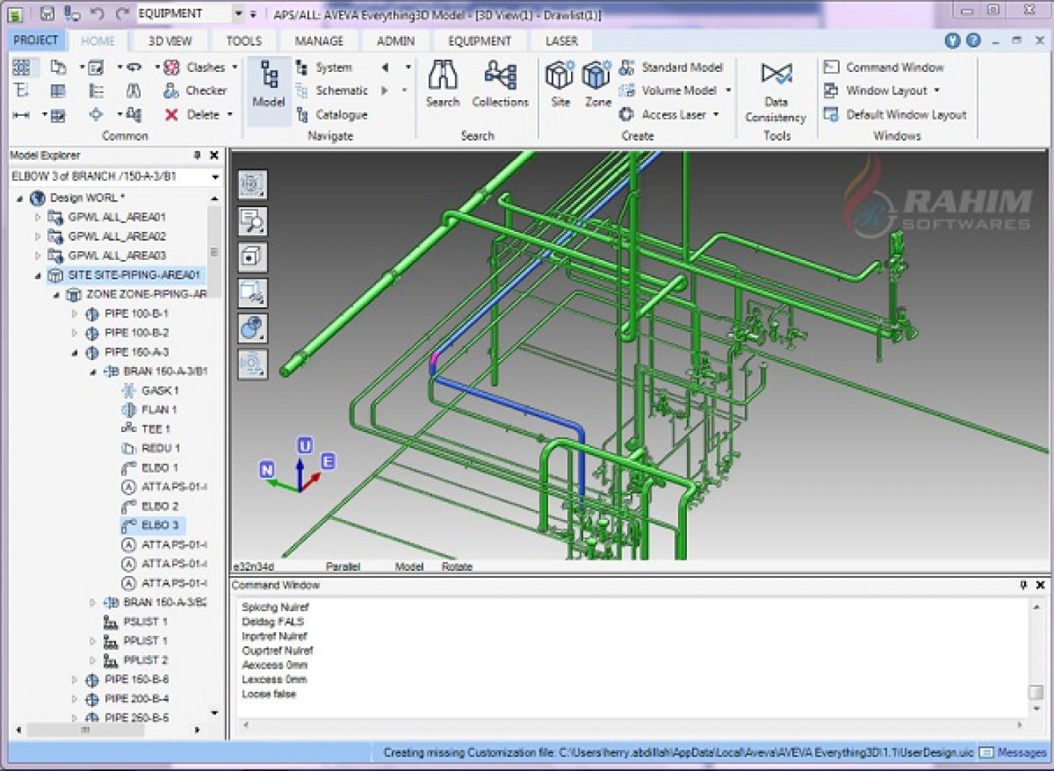 AVEVA PDMS 12.1 SP4 Free Download - Rahim Soft