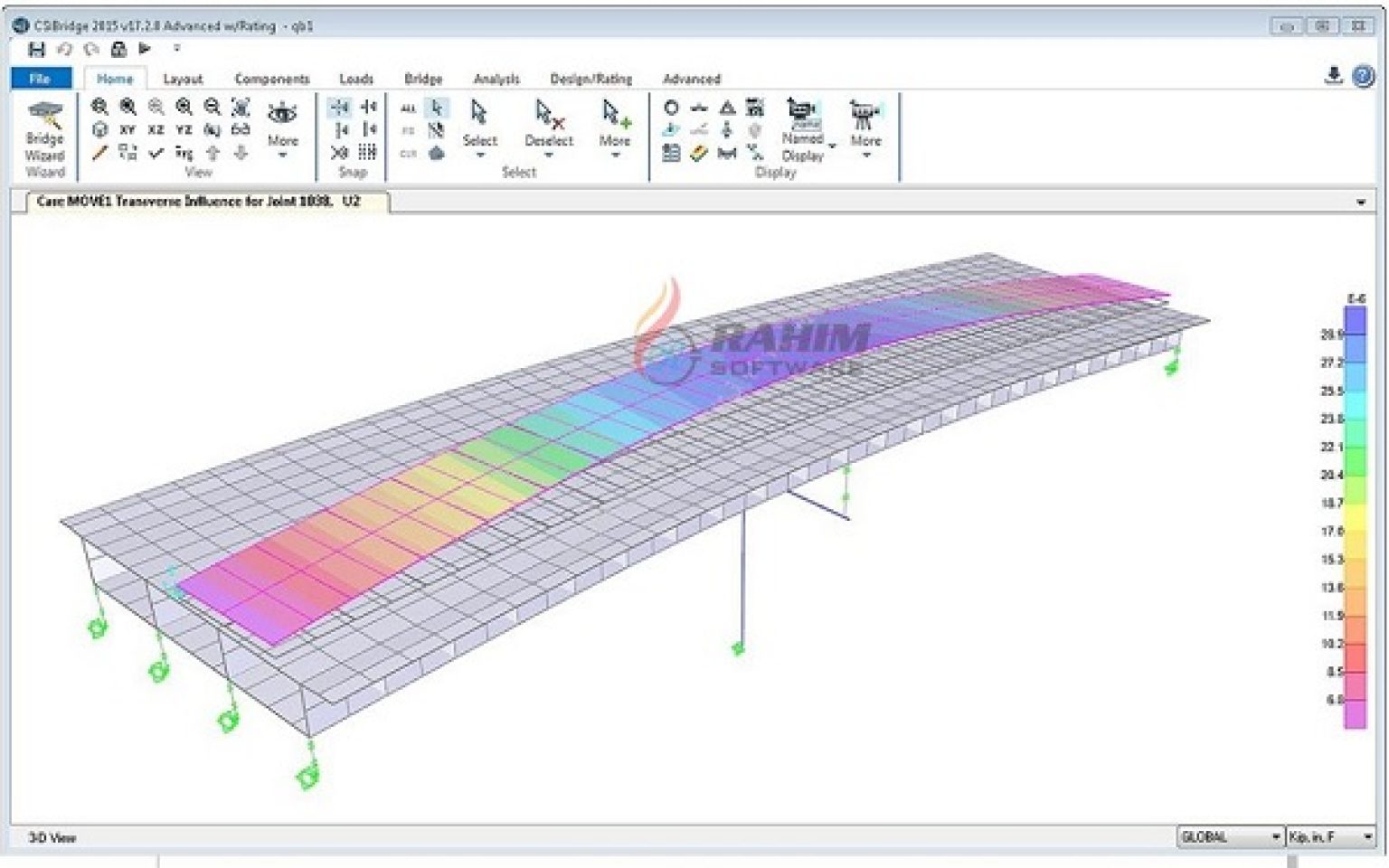 CSI Bridge Advanced 22 Free Download - Rahim soft
