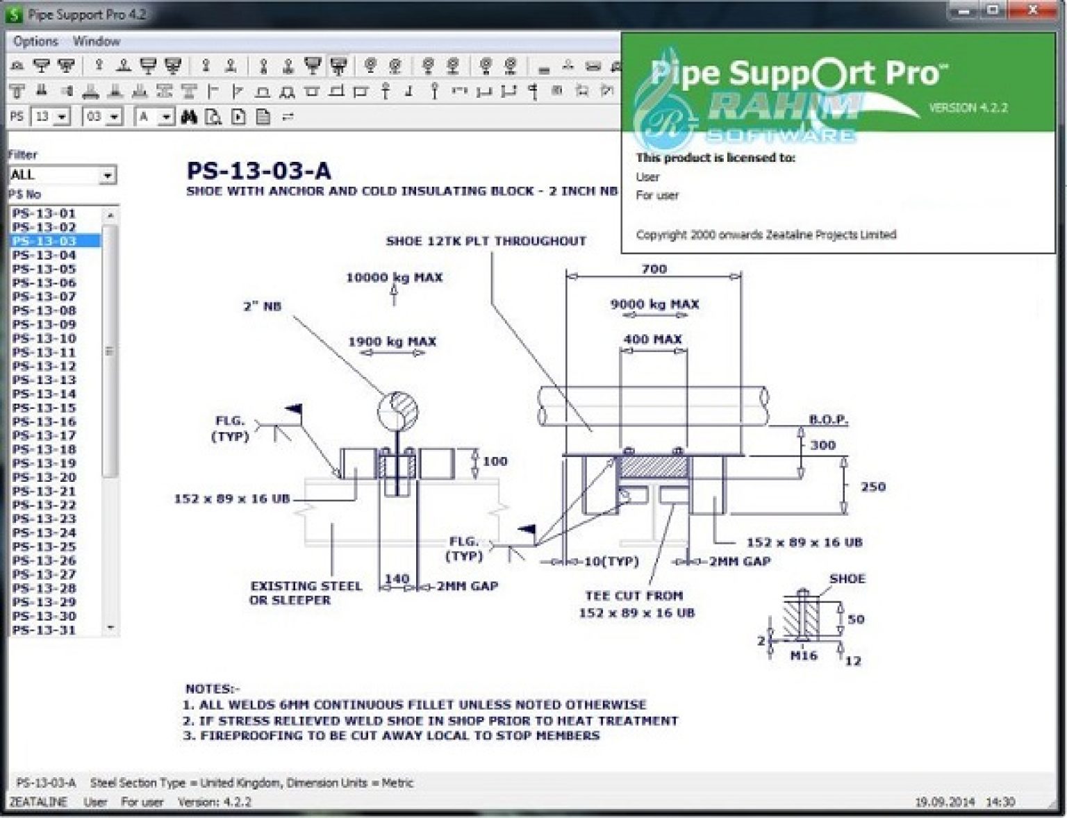 Pipe Data PRO 14 Free Download - Rahim Soft