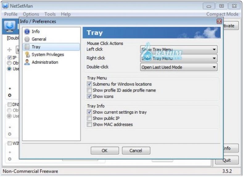 NetSetMan 5 Free Download - Rahim soft