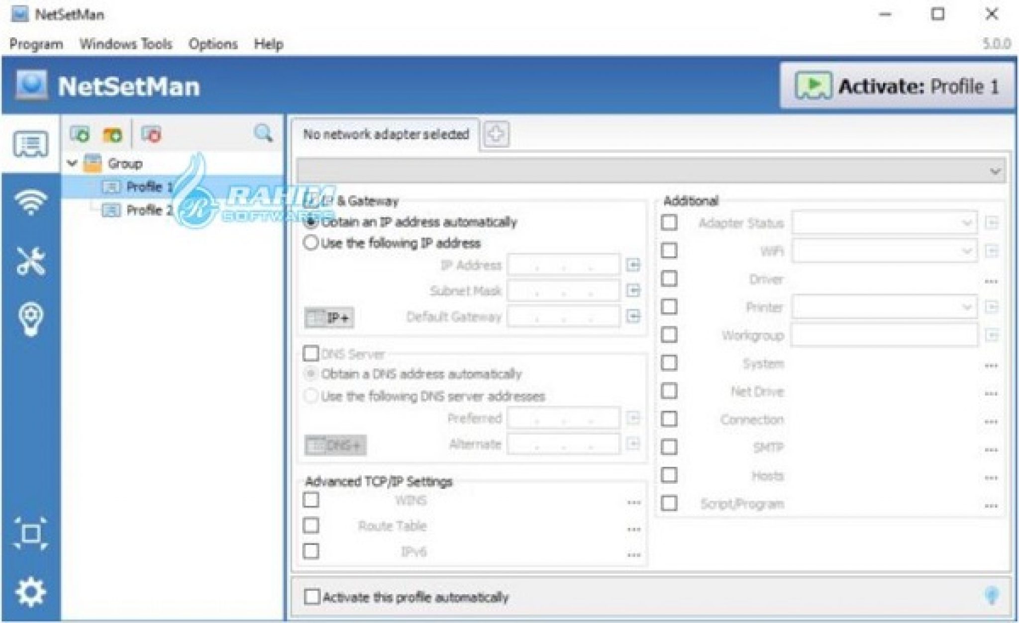 Netsetman Windows 10