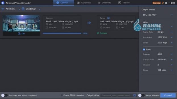 Windows Video Converter 2025 Portable Free Download - Rahim soft