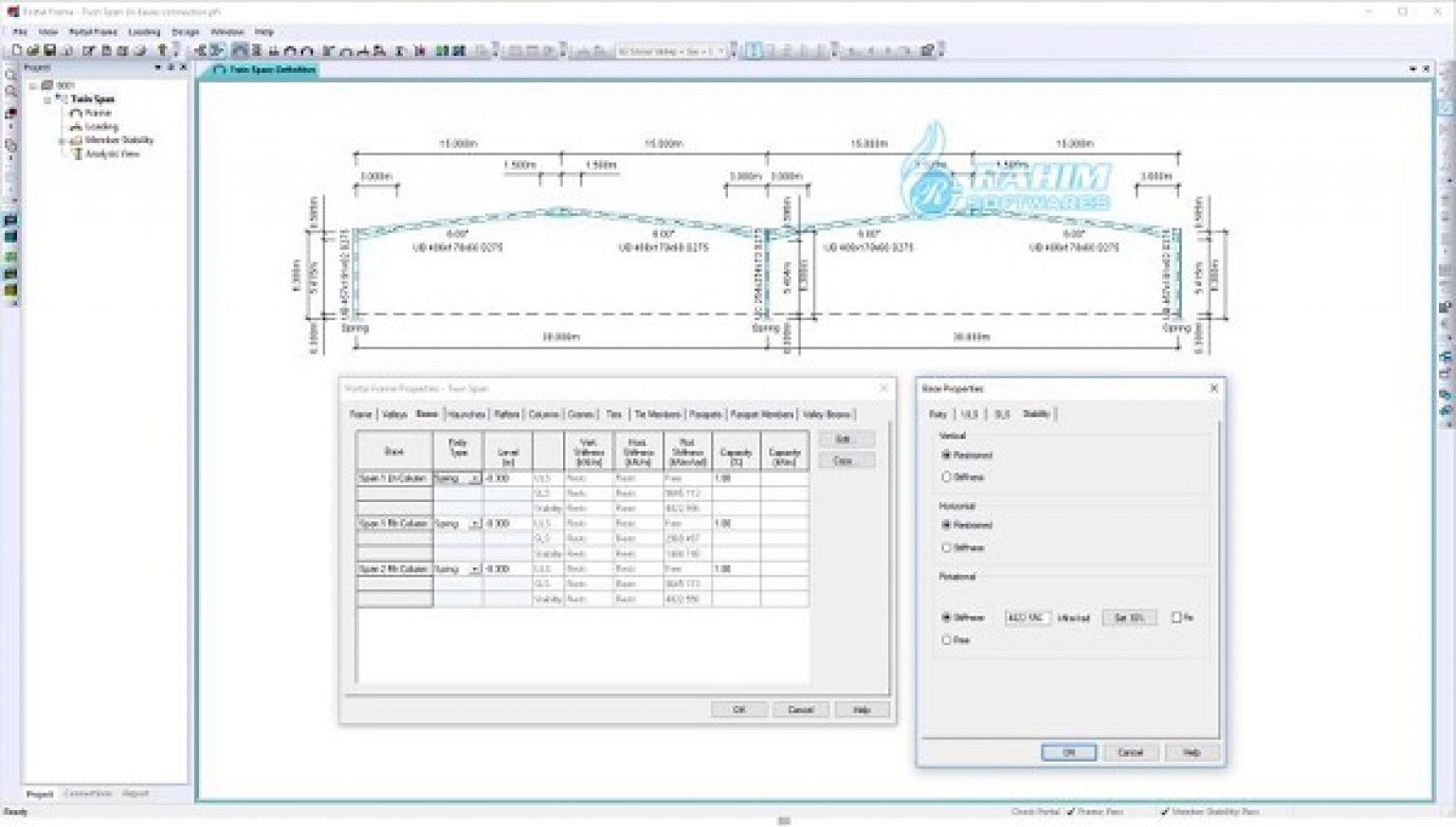 Tekla Portal Frame & Connection Designer 2021 Free Download - Rahim soft