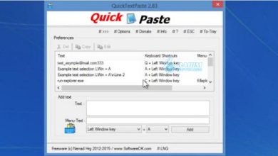 QuickTextPaste 8.55 Free Download - Rahim Soft