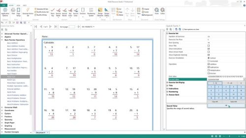 Math Resource Studio Professional 7 Portable Download - Rahim Soft